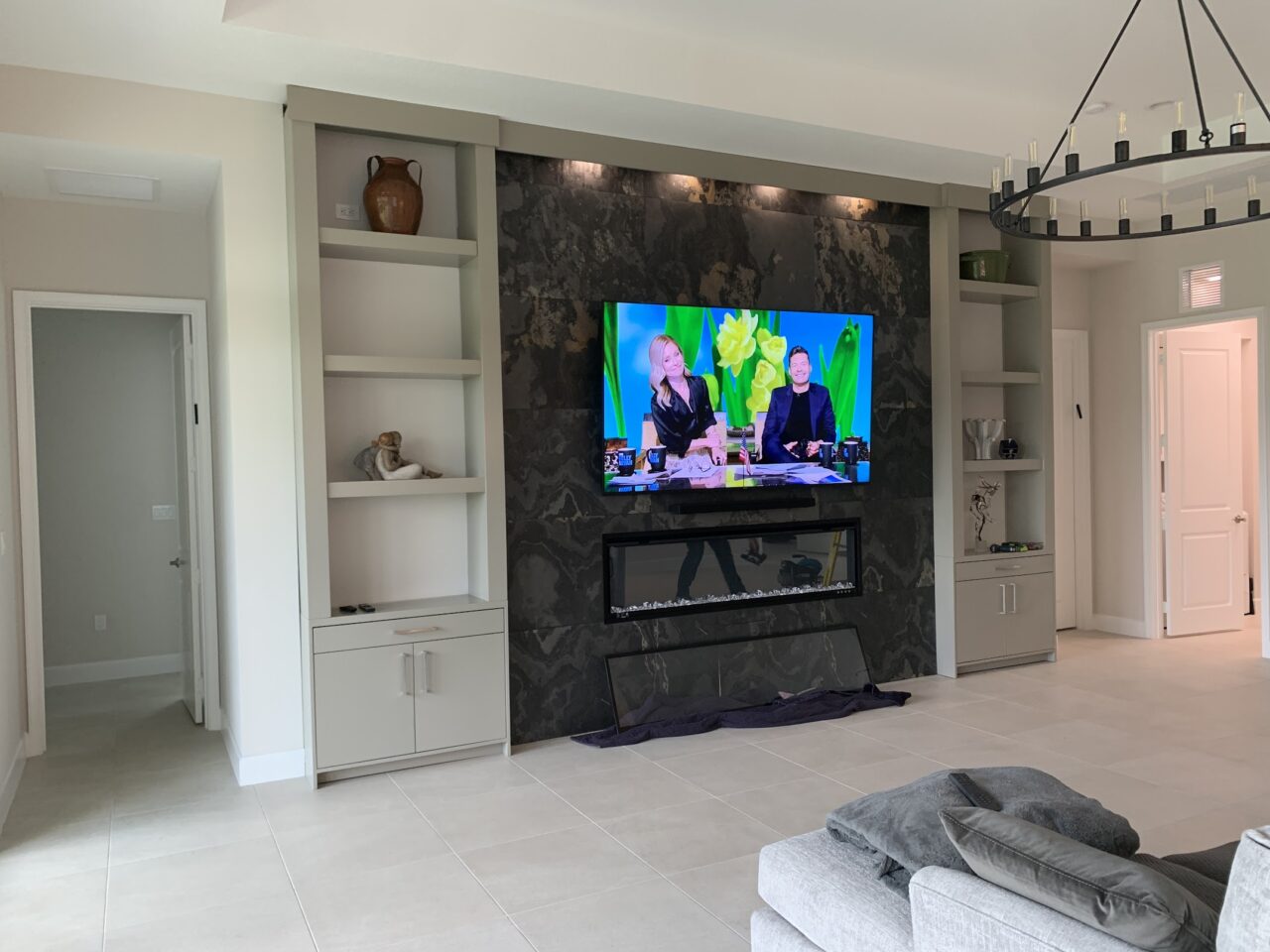 Why Slimstone Is The Easiest, Modern Stone Solution for Your TV Wall ...